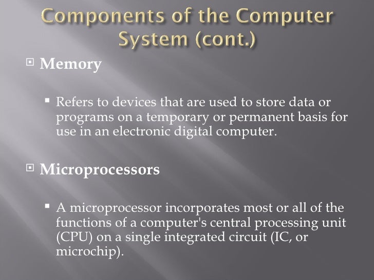 Introduction to Basic Computer Concepts Presentation
