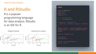 Introduction to basic data analytics tools | PDF