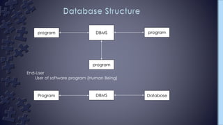 Introduction to basic database concepts | PPTX