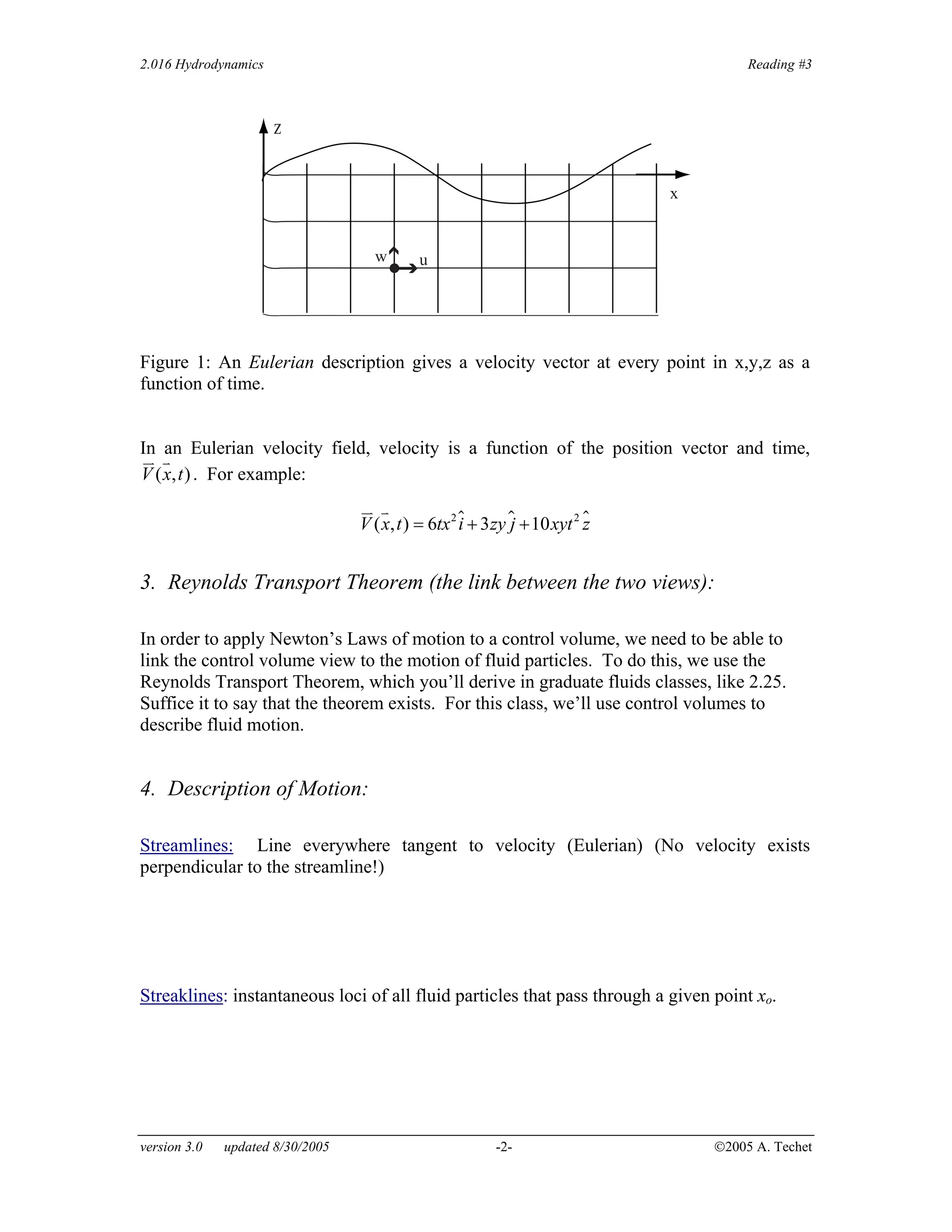 Introduction to basic principles of fluid mechanics | PDF