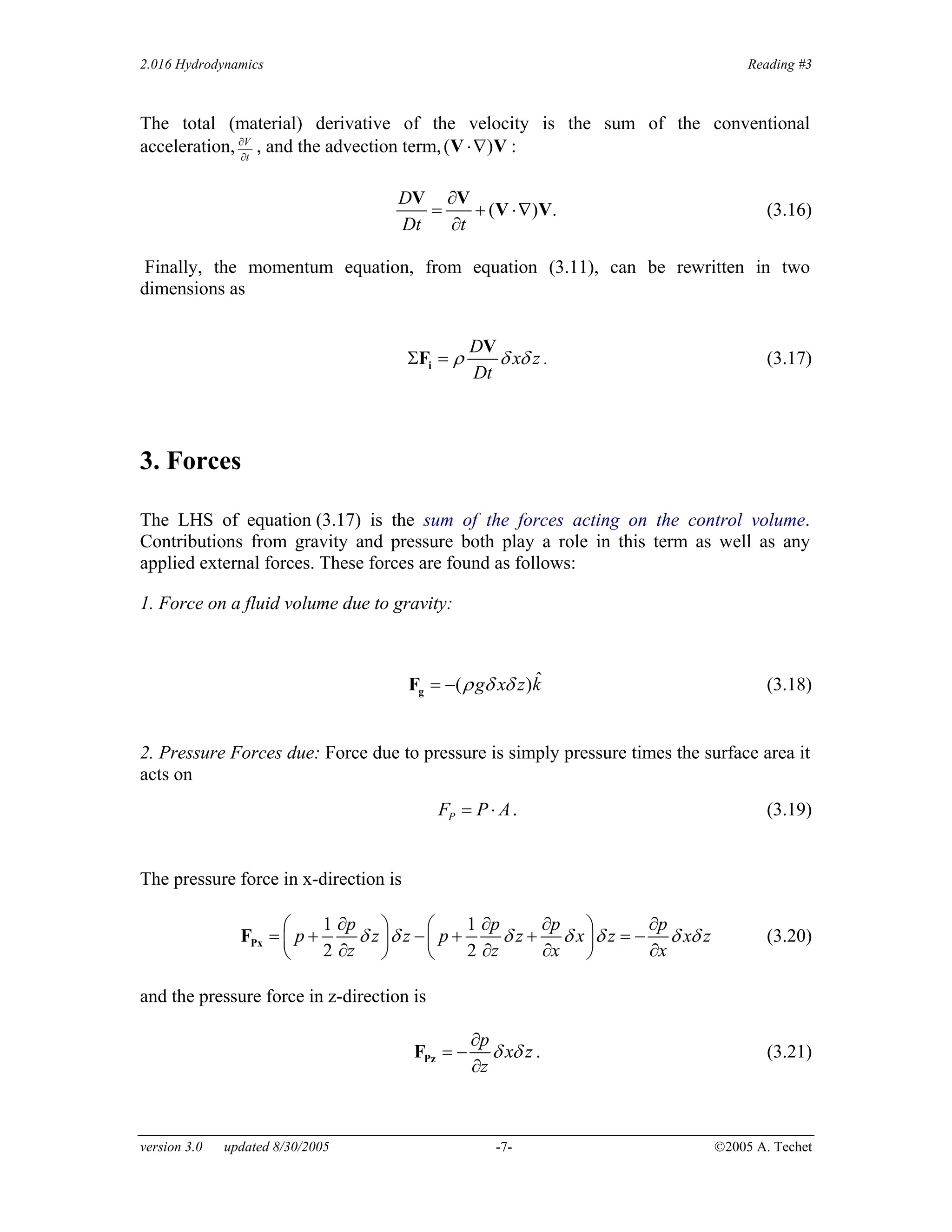 Introduction to basic principles of fluid mechanics | PDF