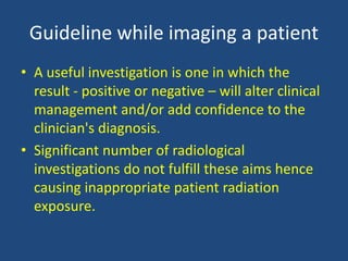 Introduction to basics of radiology | PPTX