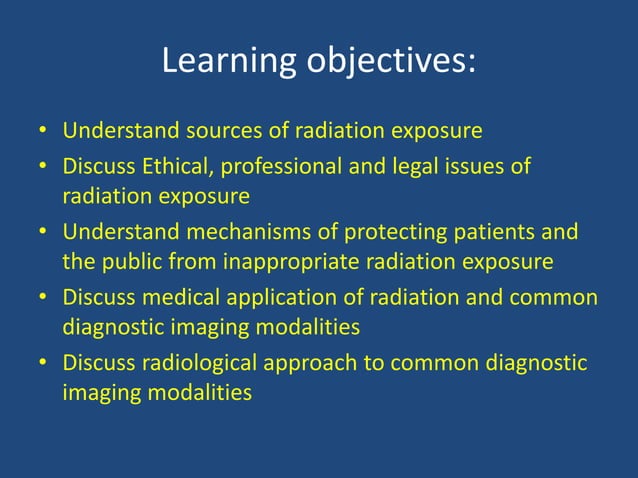 Introduction to basics of radiology | PPTX