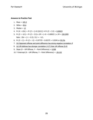 Introduction to basic statistics | PDF