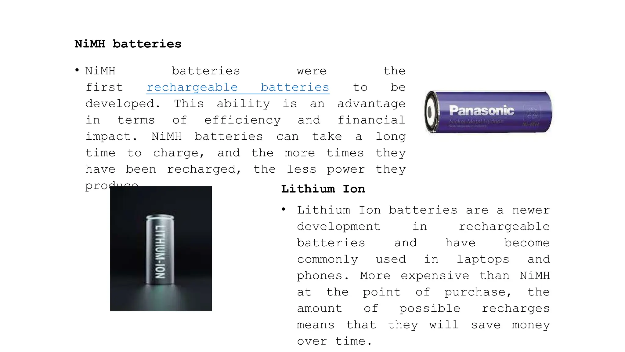 INTRODUCTION TO BATTERIES OF ELECTRIC VEHICLE SYSTEMS | PPTX