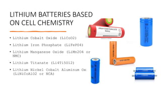 INTRODUCTION TO BATTERIES OF ELECTRIC VEHICLE SYSTEMS | PPTX