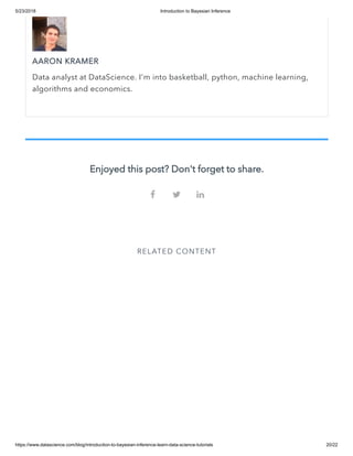 Introduction to Bayesian Inference | PDF