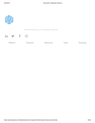 Introduction to Bayesian Inference | PDF