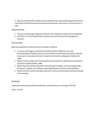 Introduction to Bayesian theory | DOCX