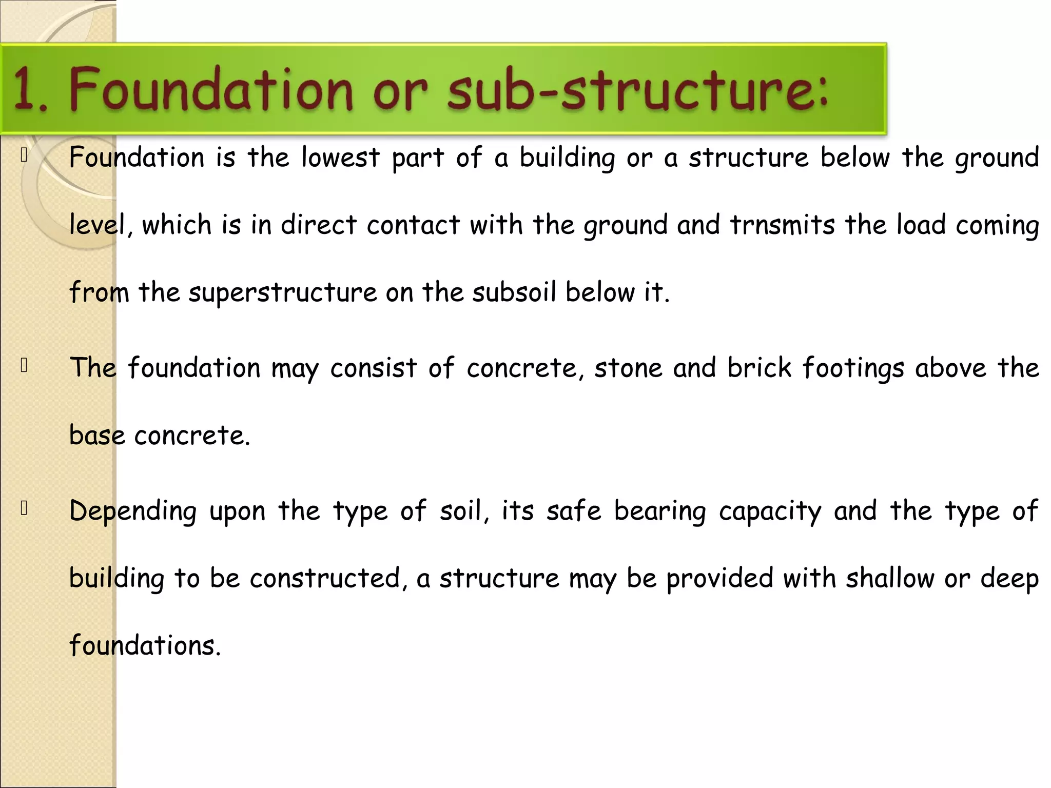 Introduction to Building Construction | PPT