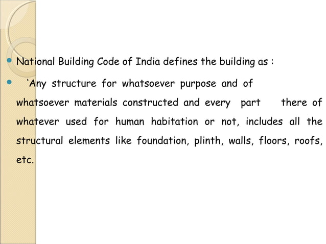 Introduction to Building Construction | PPT | Civil Engineering ...