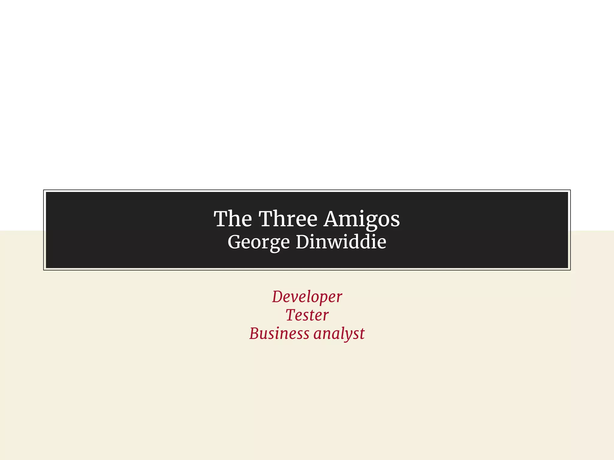 Introduction to BDD | PPT