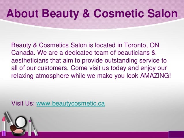 Introduction to Beauty & Cosmetic Salon