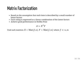 Introduction to behavior based recommendation system | PDF