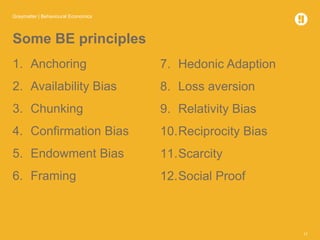 Introduction to Behavioural Economics | PDF