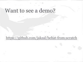 Introduction to behaviour driven development with Behat | PPT