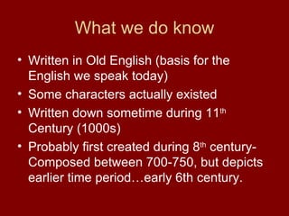 Introduction to beowulf | PPT