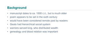 Introduction to Beowulf | PPTX