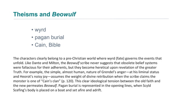 Introduction to Beowulf | PPTX