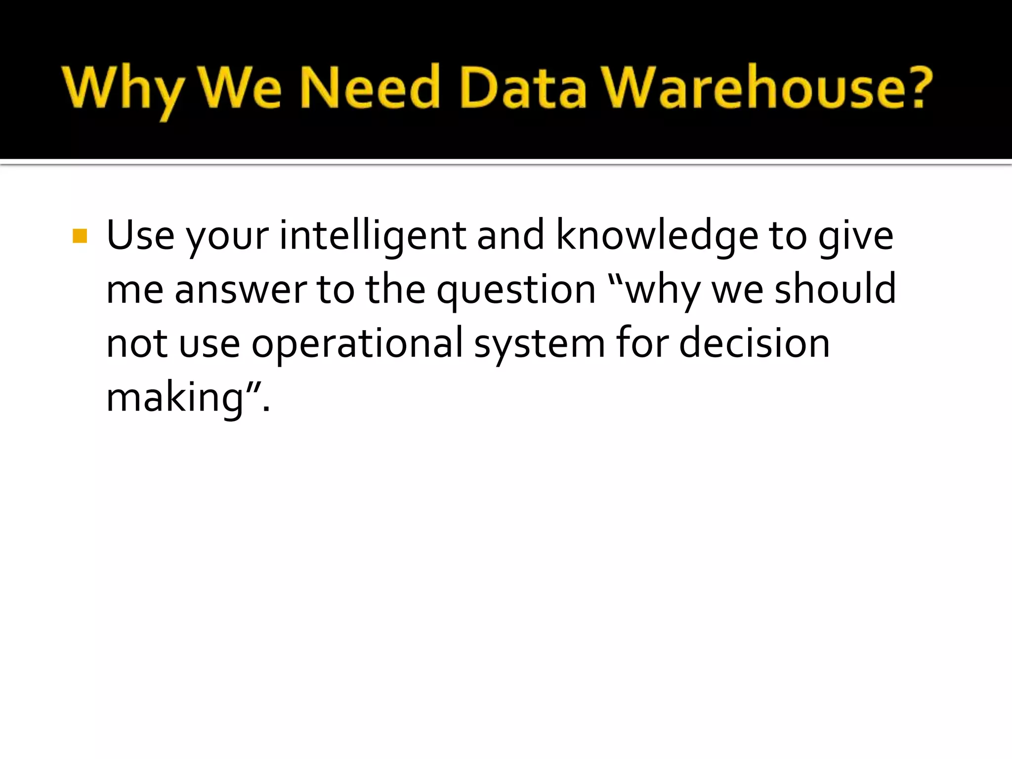 Introduction to business intelligence | PPTX | Databases | Computer Software and Applications