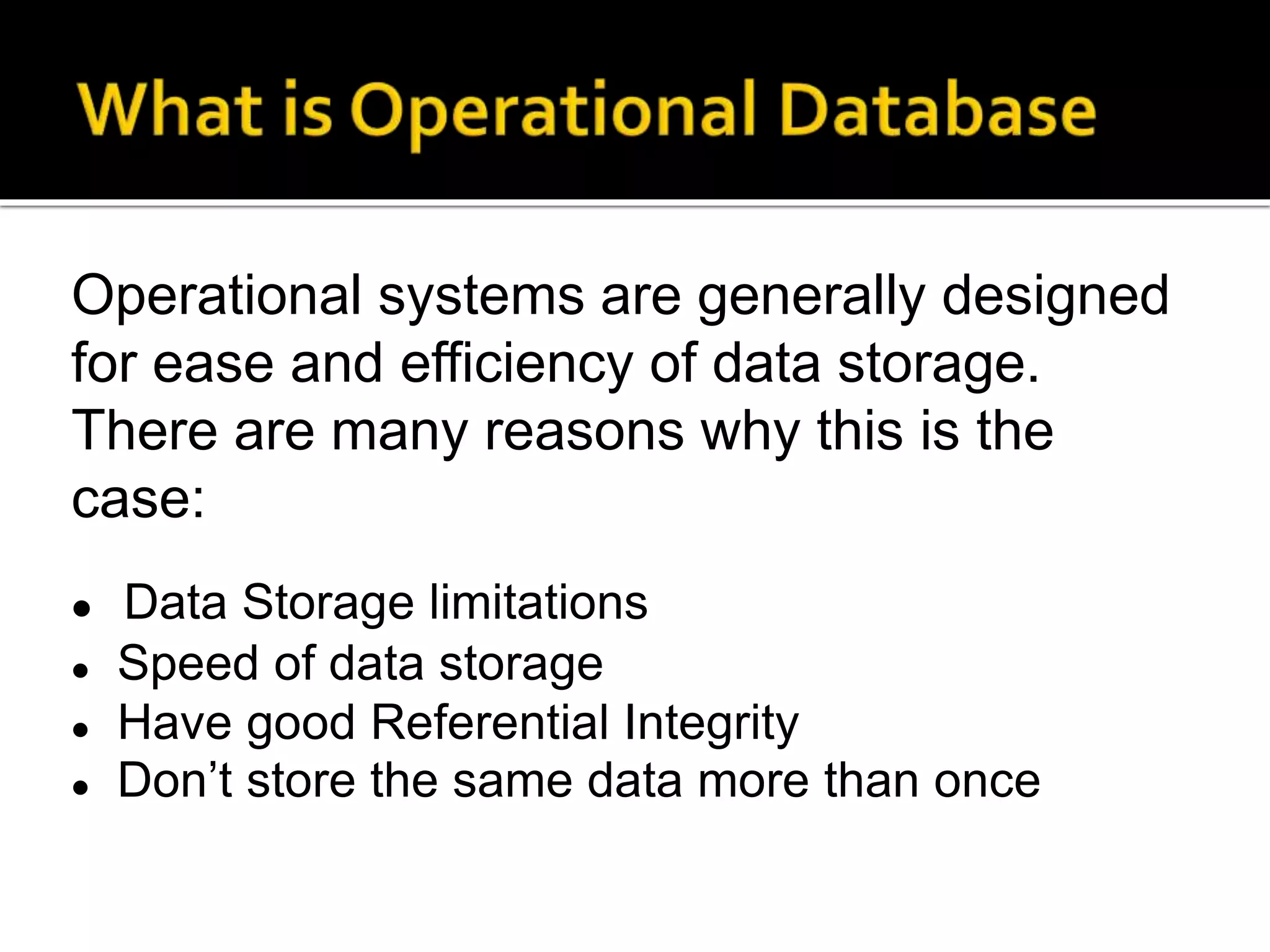 Introduction to business intelligence | PPTX | Databases | Computer Software and Applications