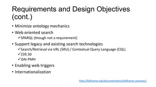 Introduction to bibframe | PPTX