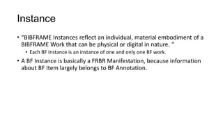 Introduction to bibframe | PPTX