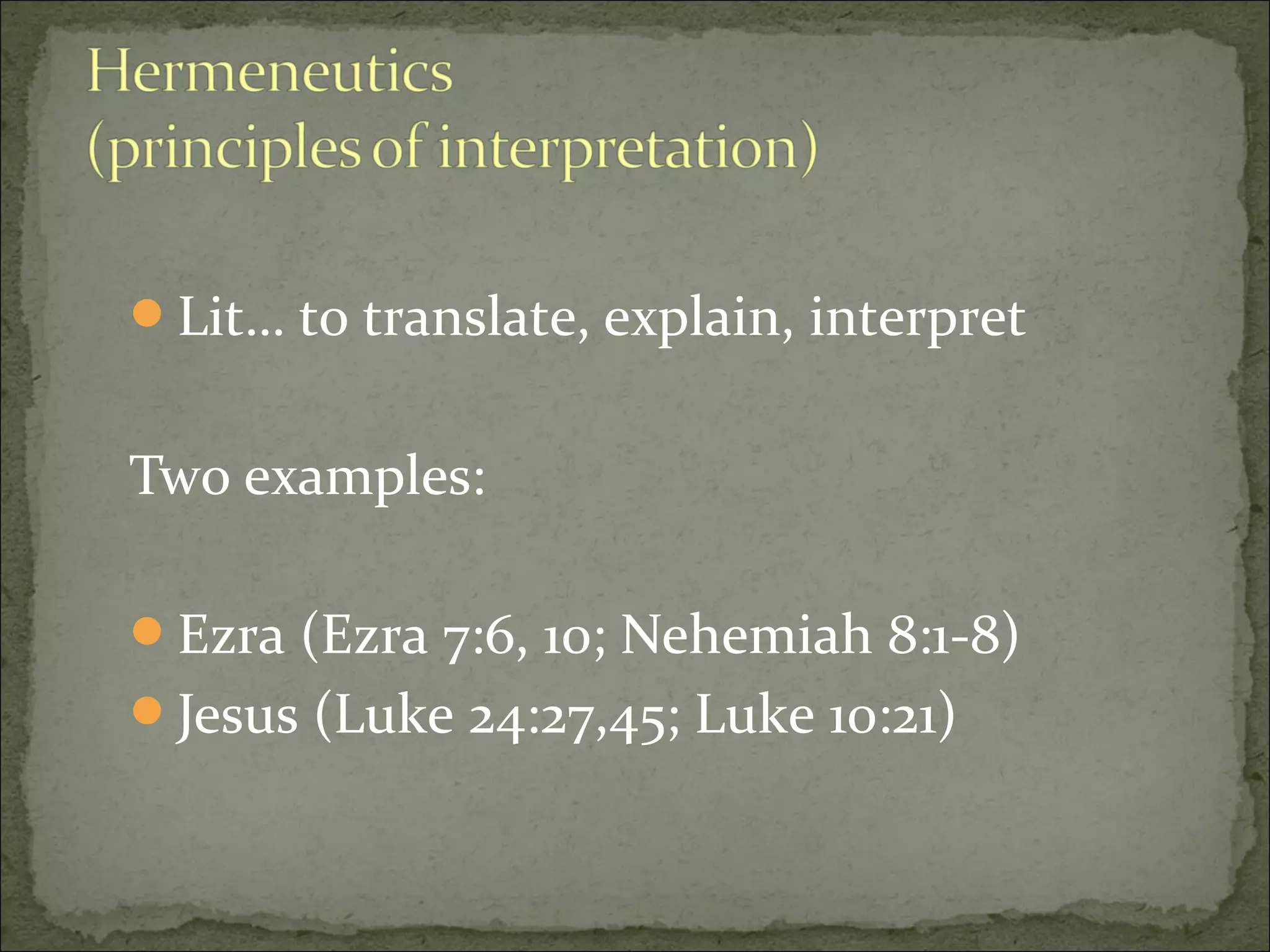 Introduction to the Bible | PPT