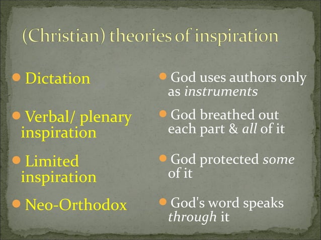 Introduction to the Bible | PPT | Christianity | Religion & Spirituality
