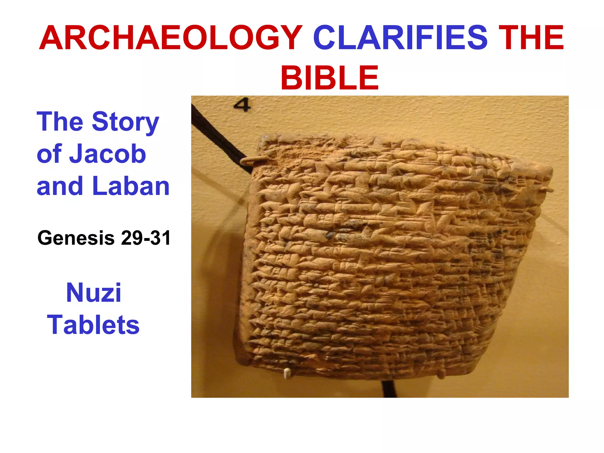 Introduction to Biblical Archaeology | PPT