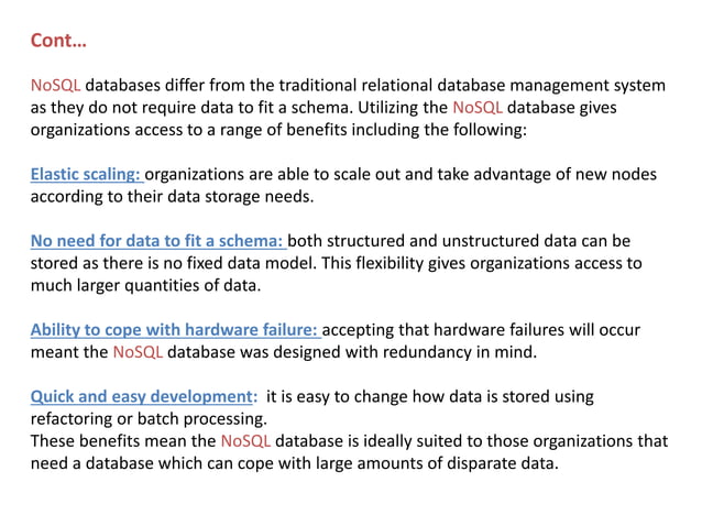 Introduction to Bigdata and NoSQL | PPT