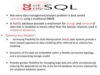 Introduction to Bigdata and NoSQL | PPTX | Databases | Computer ...