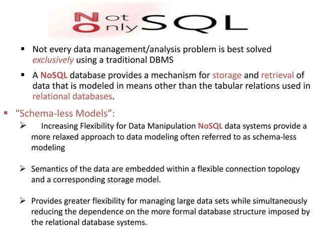 Introduction To Bigdata And Nosql Ppt