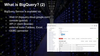 Google BigQuery | PDF