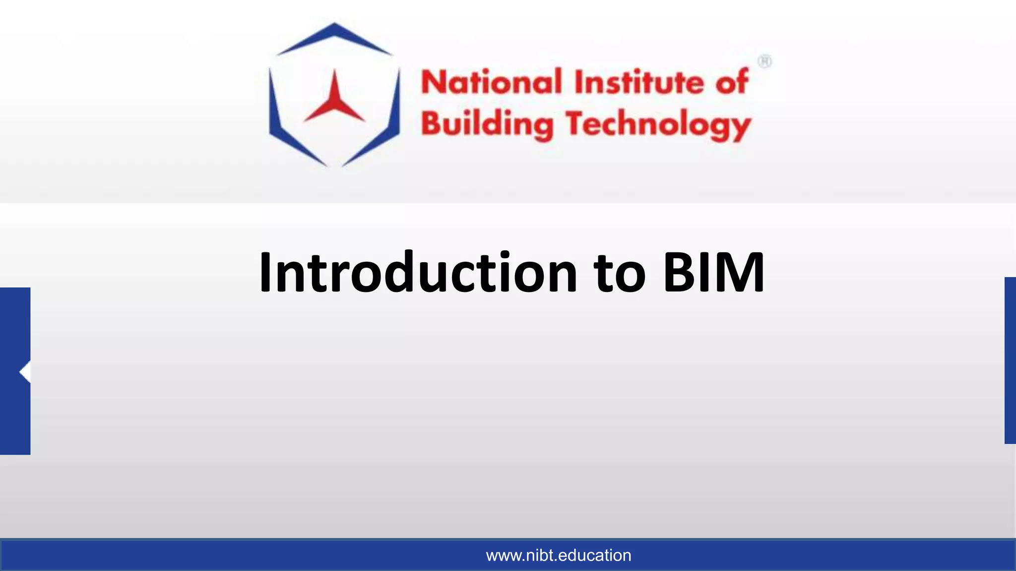 Introduction to bim | PPTX