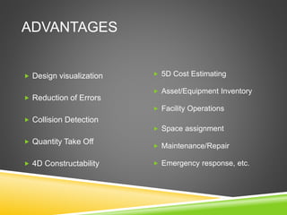 Introduction to Building Information Modeling | PPTX
