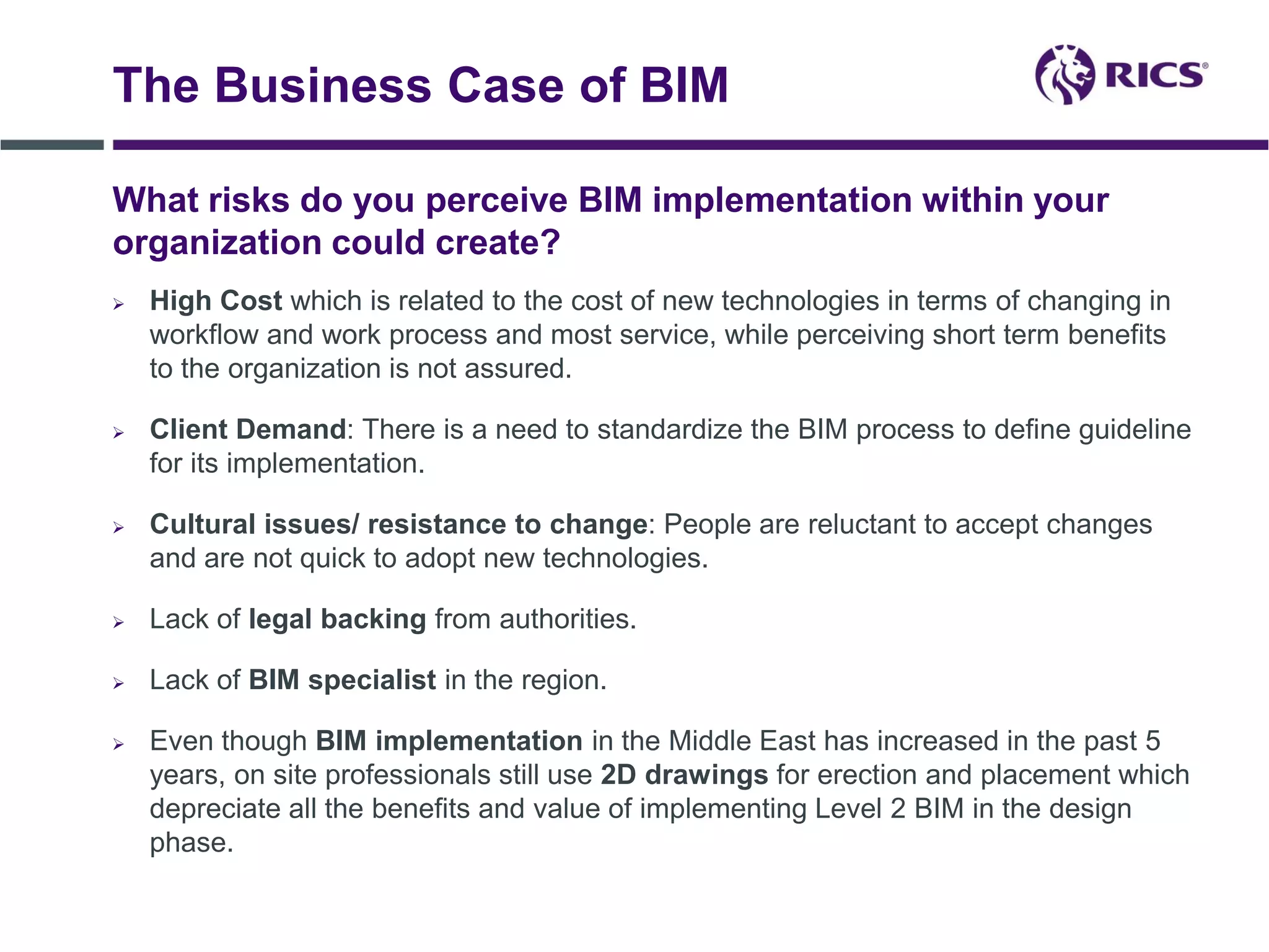 Introduction to BIM and business case of BIM | PDF