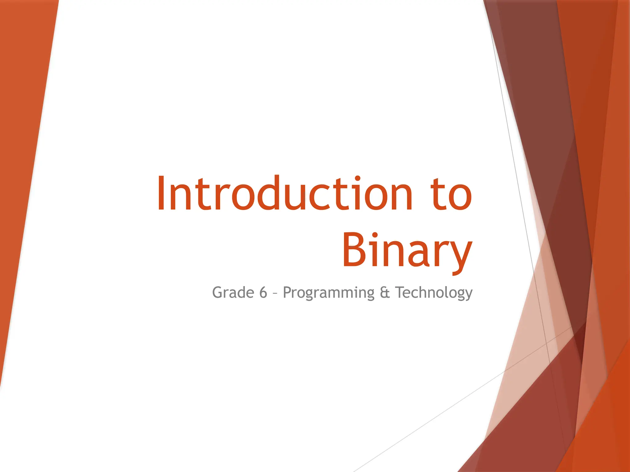 Introduction_to_Binary_9 in computer system | PPTX