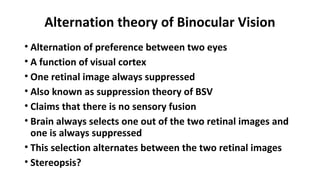 Introduction to binocular vision and ocular motility | PPT