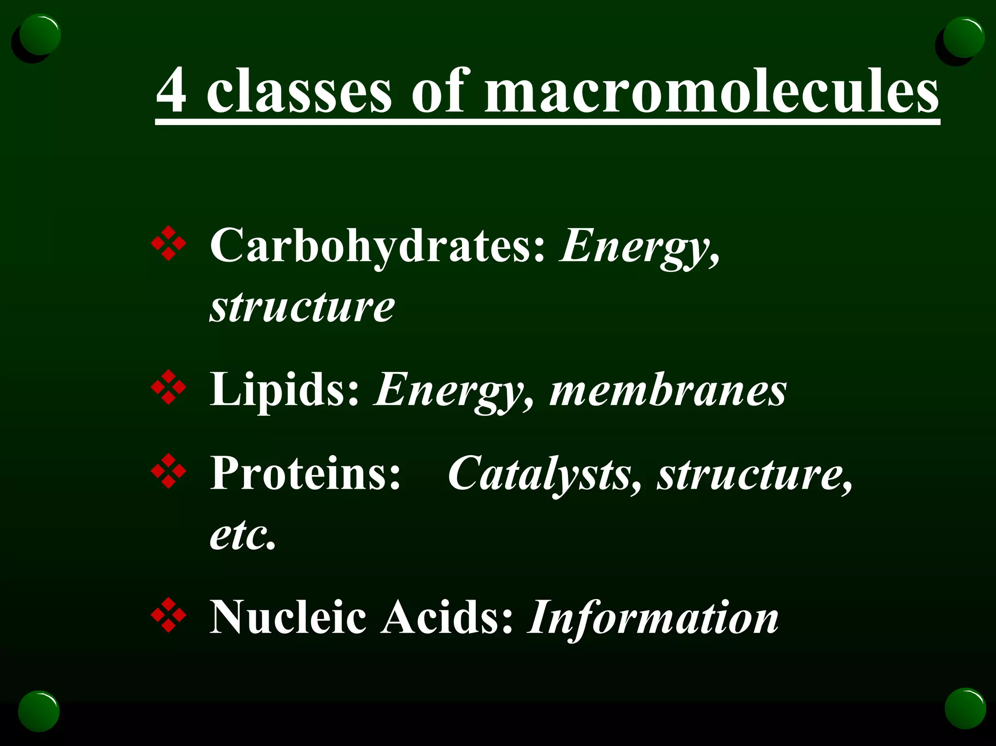 Introduction to biochemistry | PDF