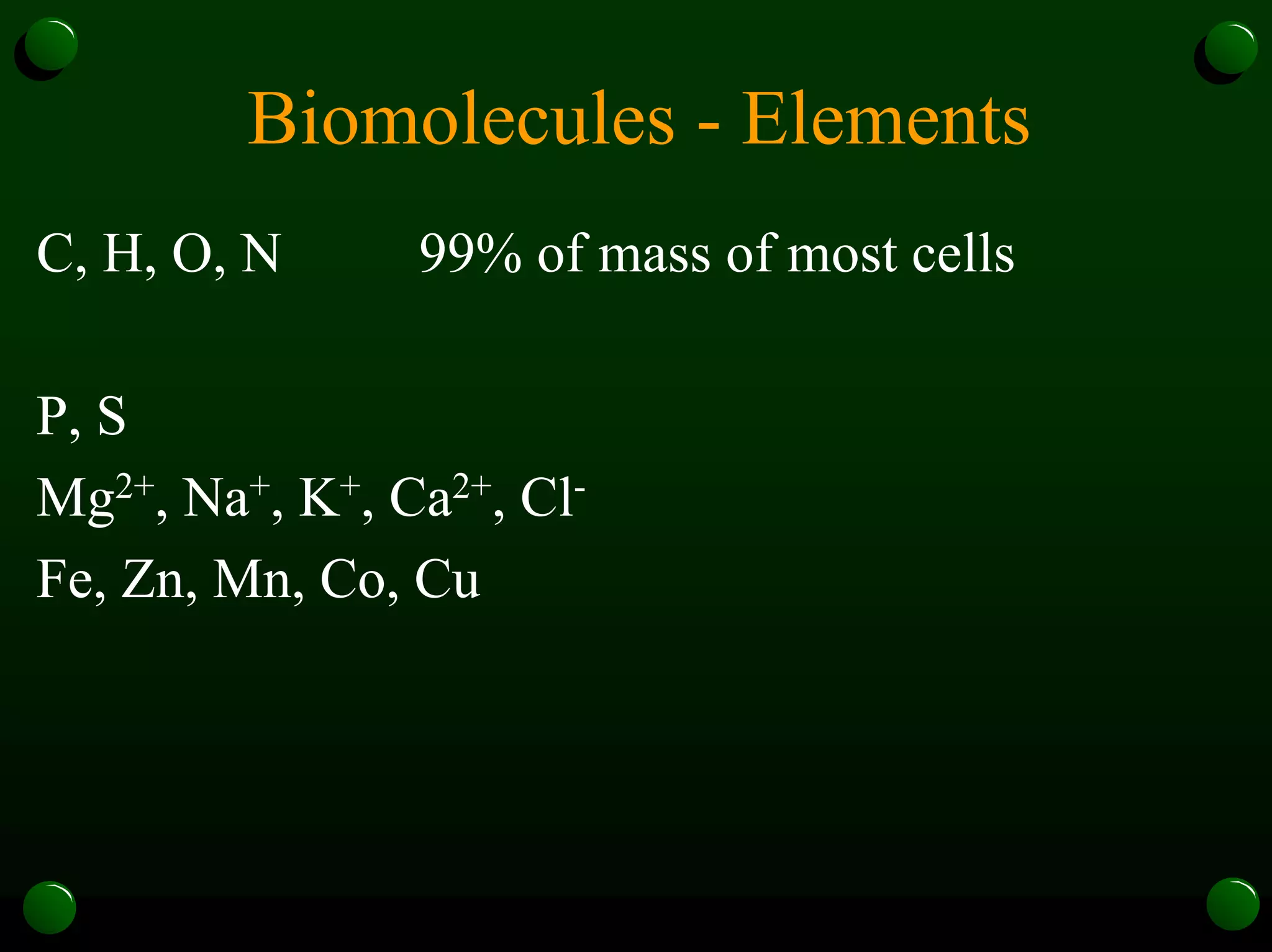 Introduction to biochemistry | PDF
