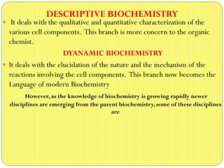 INTRODUCTION TO BIOCHEMISTY | PDF