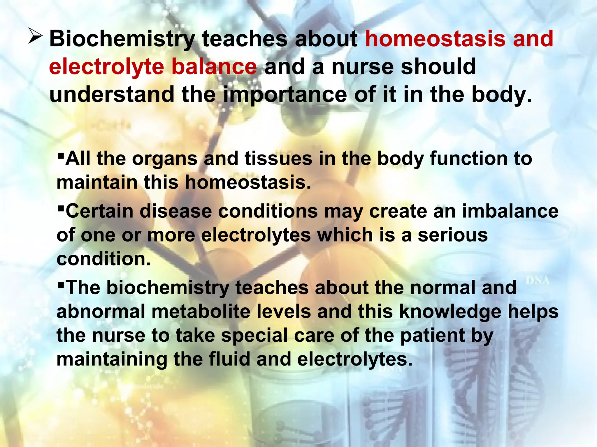 Introduction to biochemistry | PPT