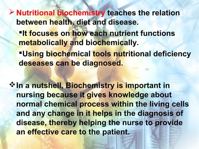Introduction to biochemistry | PPT