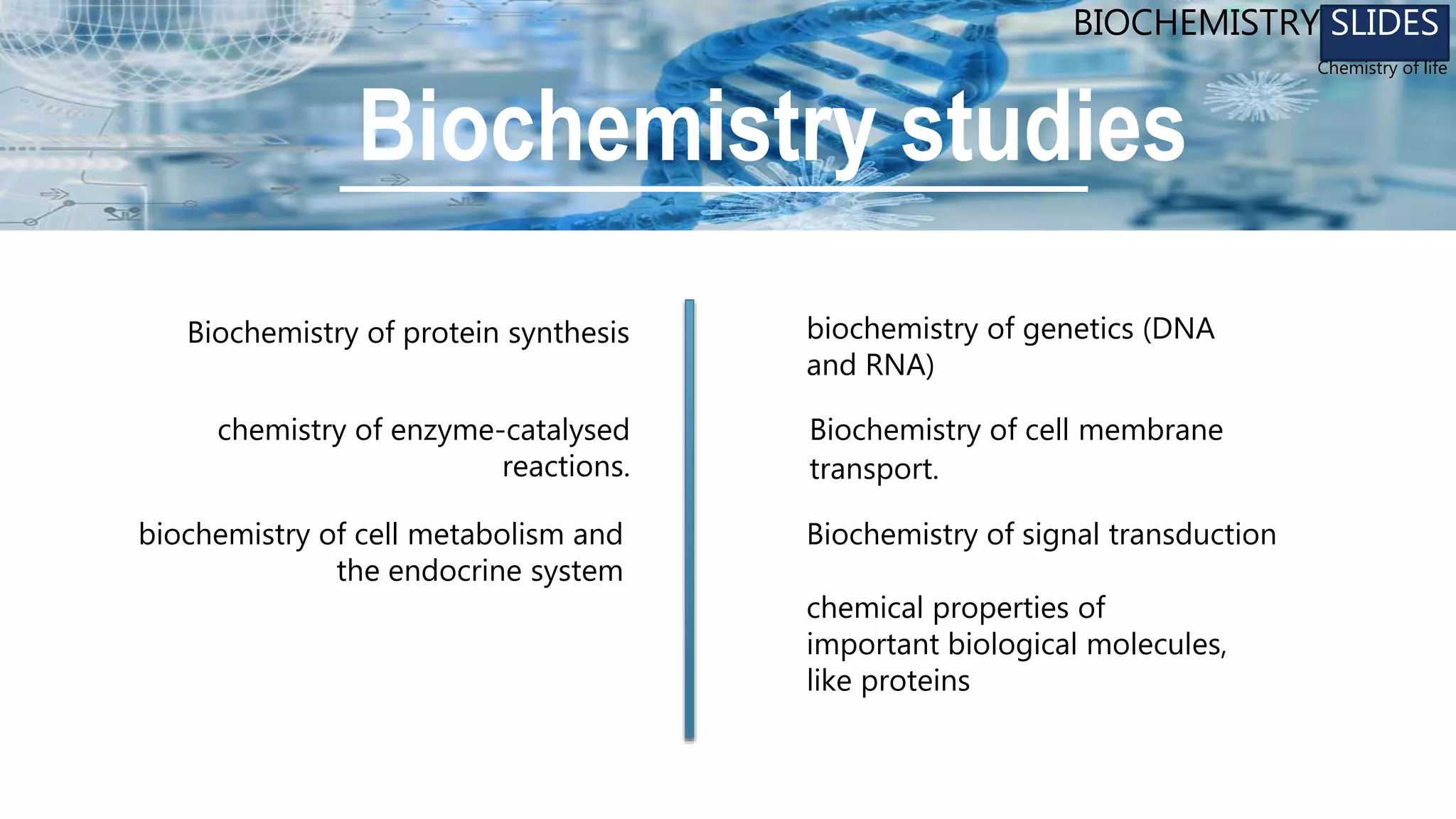 Introduction to biochemistry // Biochemistry | PPT