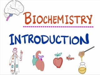 Introduction to Biochemistry lecture notes | PPT