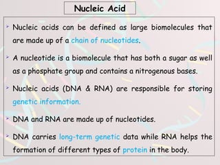 Introduction to Biochemistry lecture notes | PPT