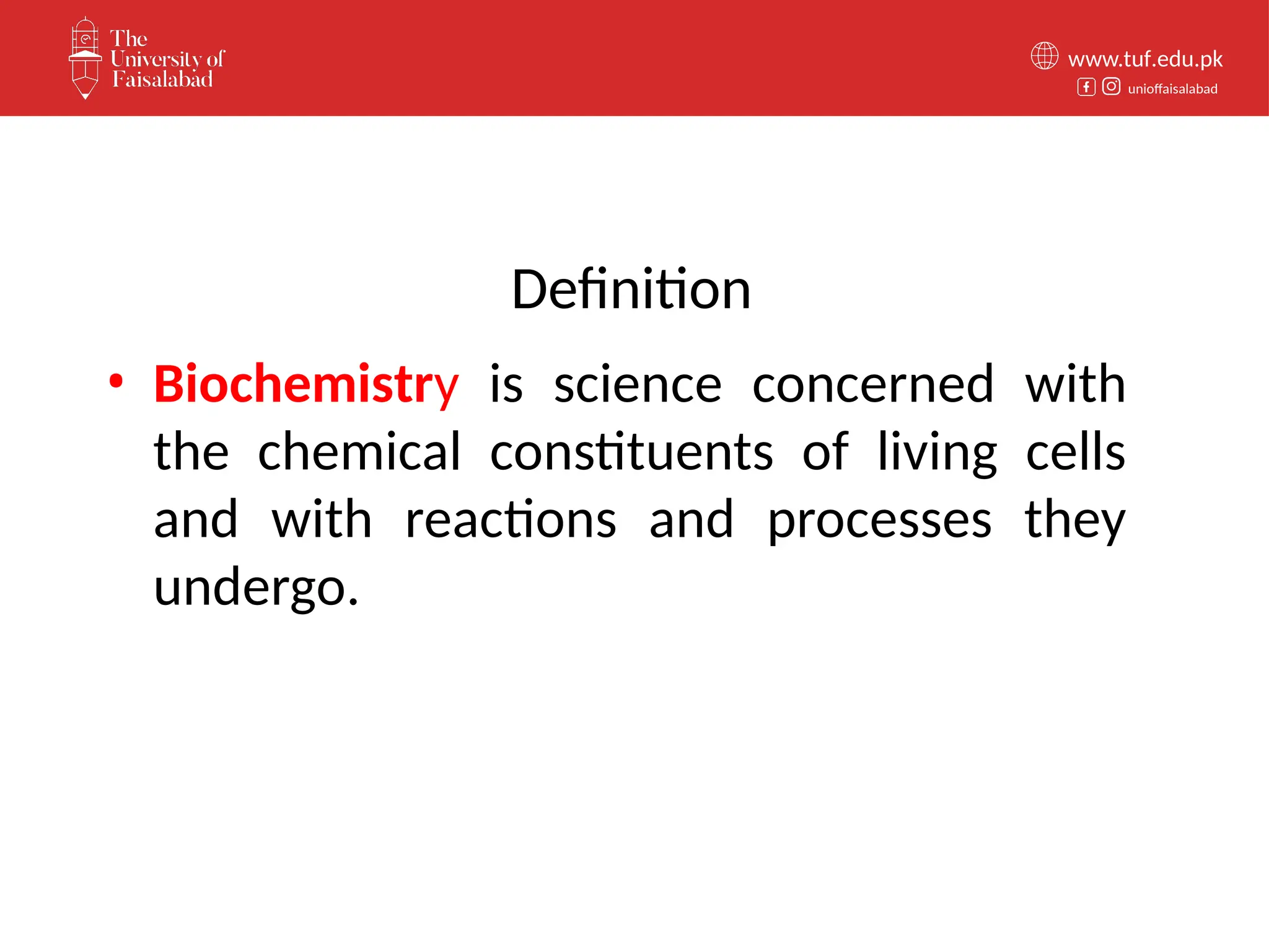 Introduction to biochemistry.pptx....... | PPT