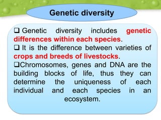 Introduction to biodiversity | PPTX