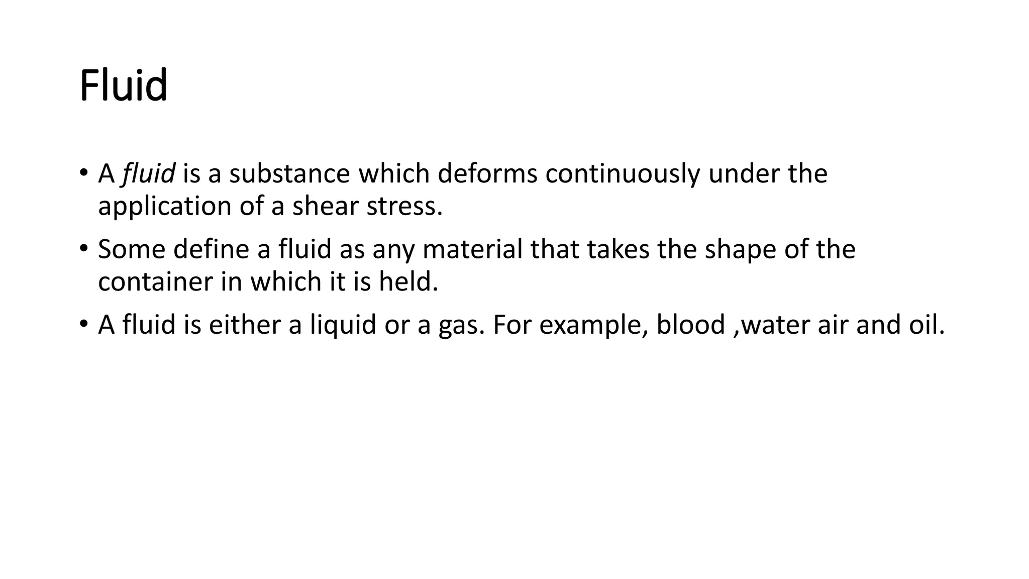 Introduction to biofluid mechanics | PPTX